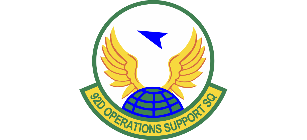 92 OSS Full-Color 2021 Patch- Fairchild AFB 92D Operations Support Sq ...