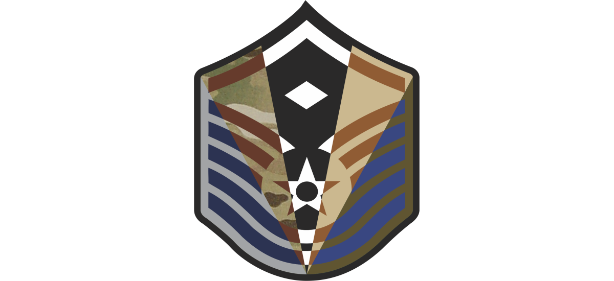 MSGT Stripes 5 Panel -5"- MSGT Stripes 5 Panel 5" - 100% Embroidered with S